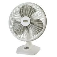 Pelonis 12" 3-Speed Oscillating Table Fan, FT30-8MBW, White - Walmart.com