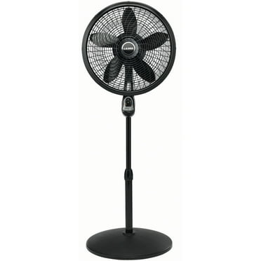 Vie Air 18" High Velocity Stand 3-Speed Fan, Model VA-18PB, Black ...