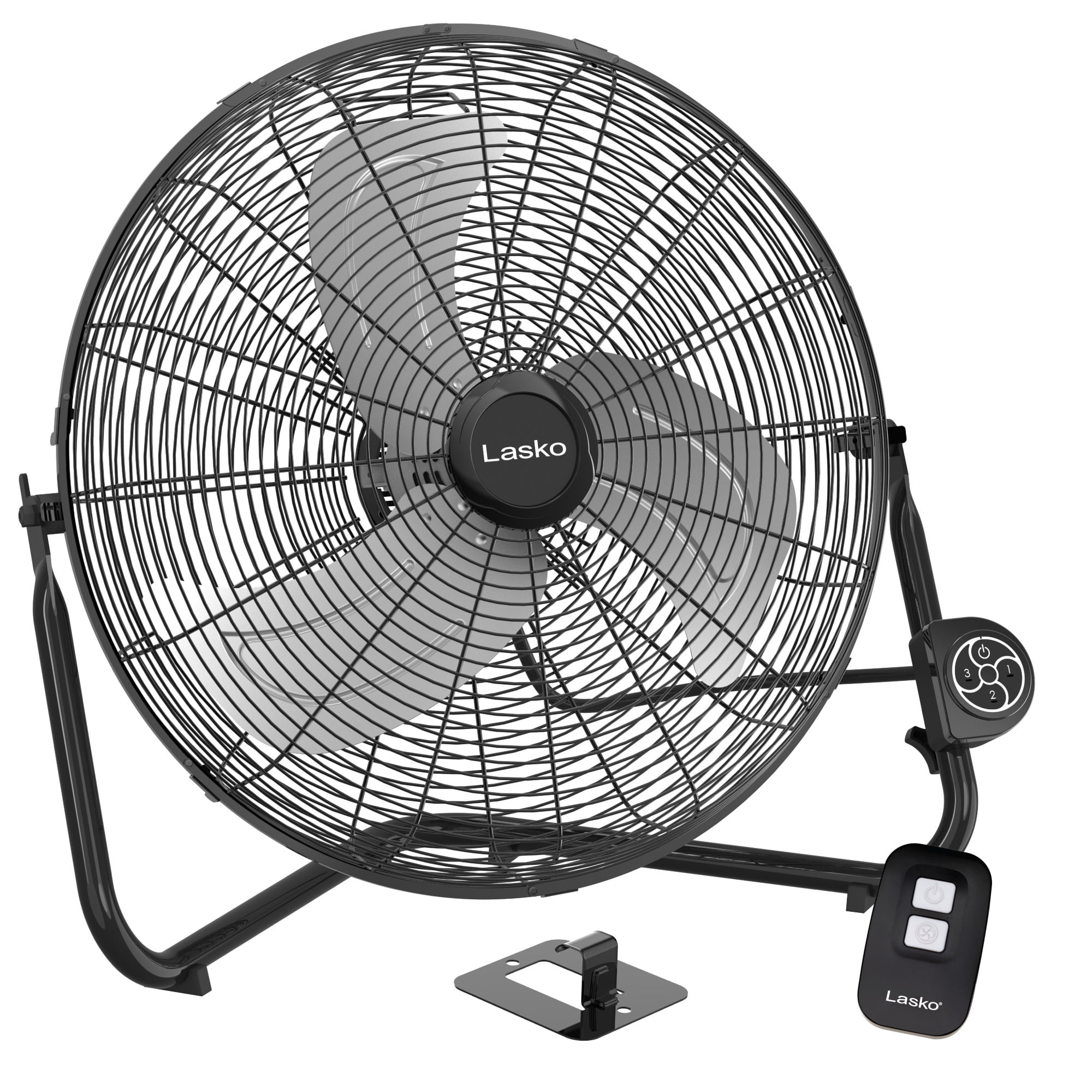 "Lasko 20"" High Velocity Commercial Grade Floor Fan, Metal and ...
