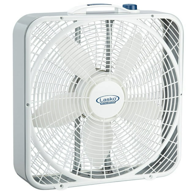 Lasko 20 Weather-Shield Performance Box Fan-Features Innovative Wind ...
