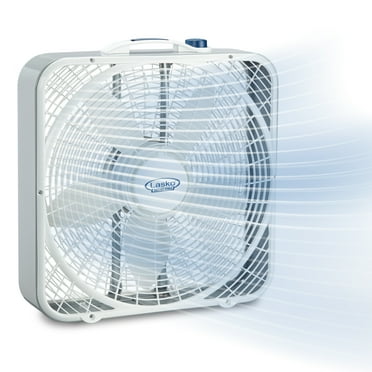(3 pack) Lasko 20" Classic Box Fan with Weather-Resistant Motor, 3 ...