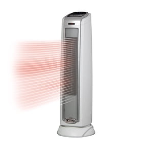 Bionaire BCH9212RNU Electric Mini Tower Heater with LCD, Eco-Smart ...