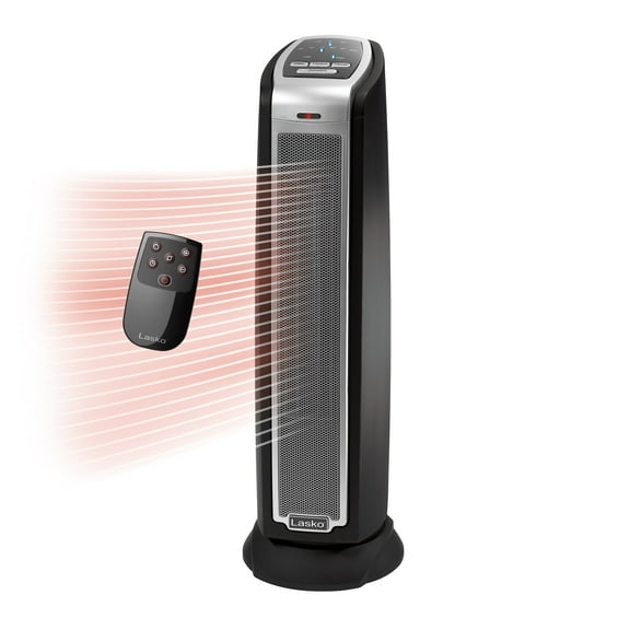Open Box Lasko 22 Inch Oscillating Ceramic Tower Space Heater, 1500W ...