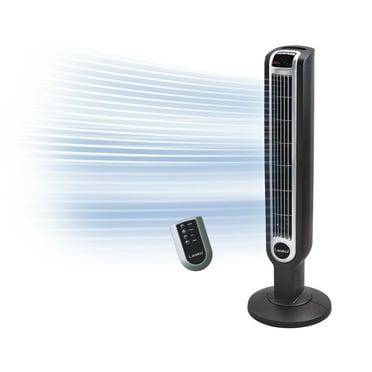 Lorell, LLR84551, 16" 3-Speed Tilt Box Fan, 1 Each, Black - Walmart.com