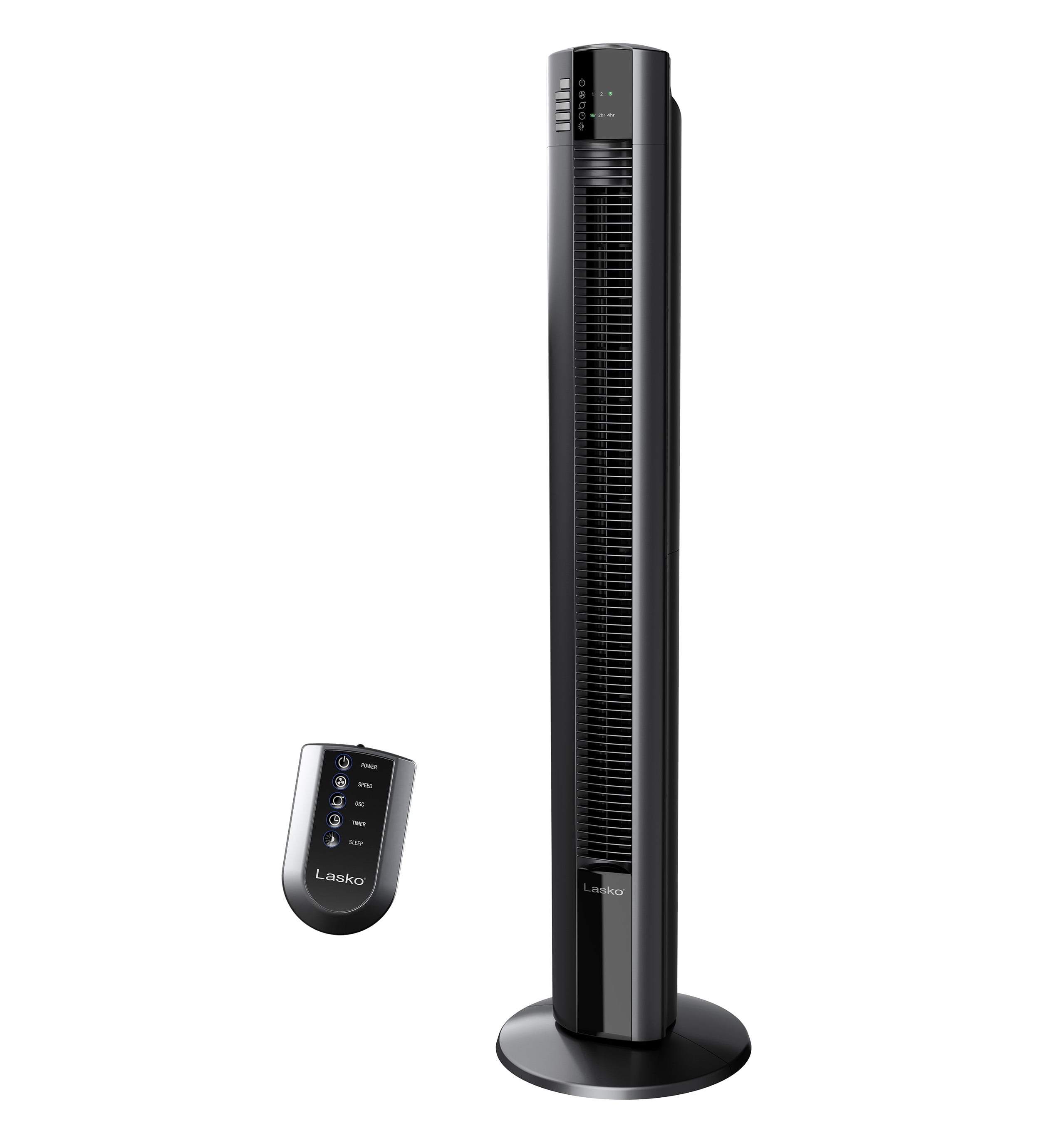 Lasko 48-Inch Oscillating Tower Fan with Nighttime Setting, 3 Speed ...