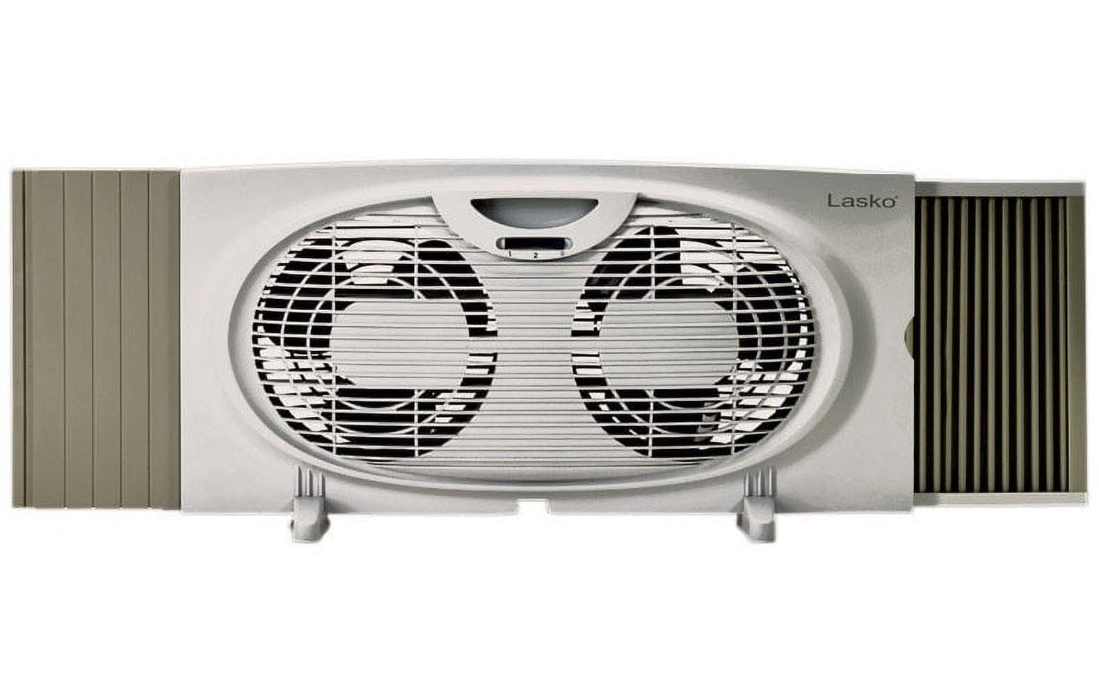 Lasko 7 in 3-Speed Dual Motors Electric Window Fan - Walmart.com
