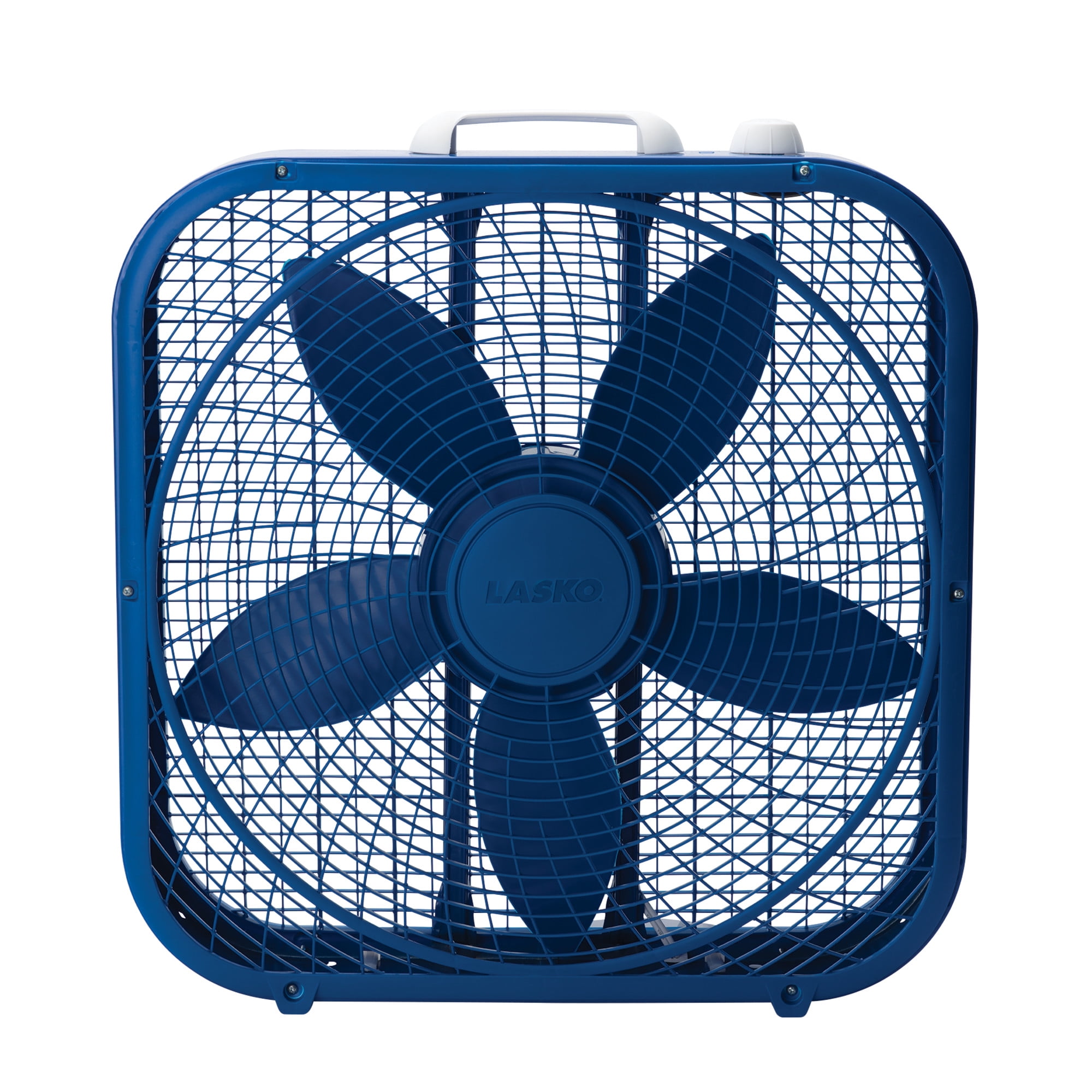 Lasko Cool Colors 20" Energy Efficient Box Fan with 3 Speeds, 21" H ...
