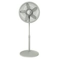Lasko Cyclone 18" Adjustable Large Room Pedestal Fan, 3 Speeds, 54.5" H ...