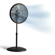 Lasko 20" Galaxy Box Fan with 3 Speeds, B20100, White, 21.5" Long, New ...