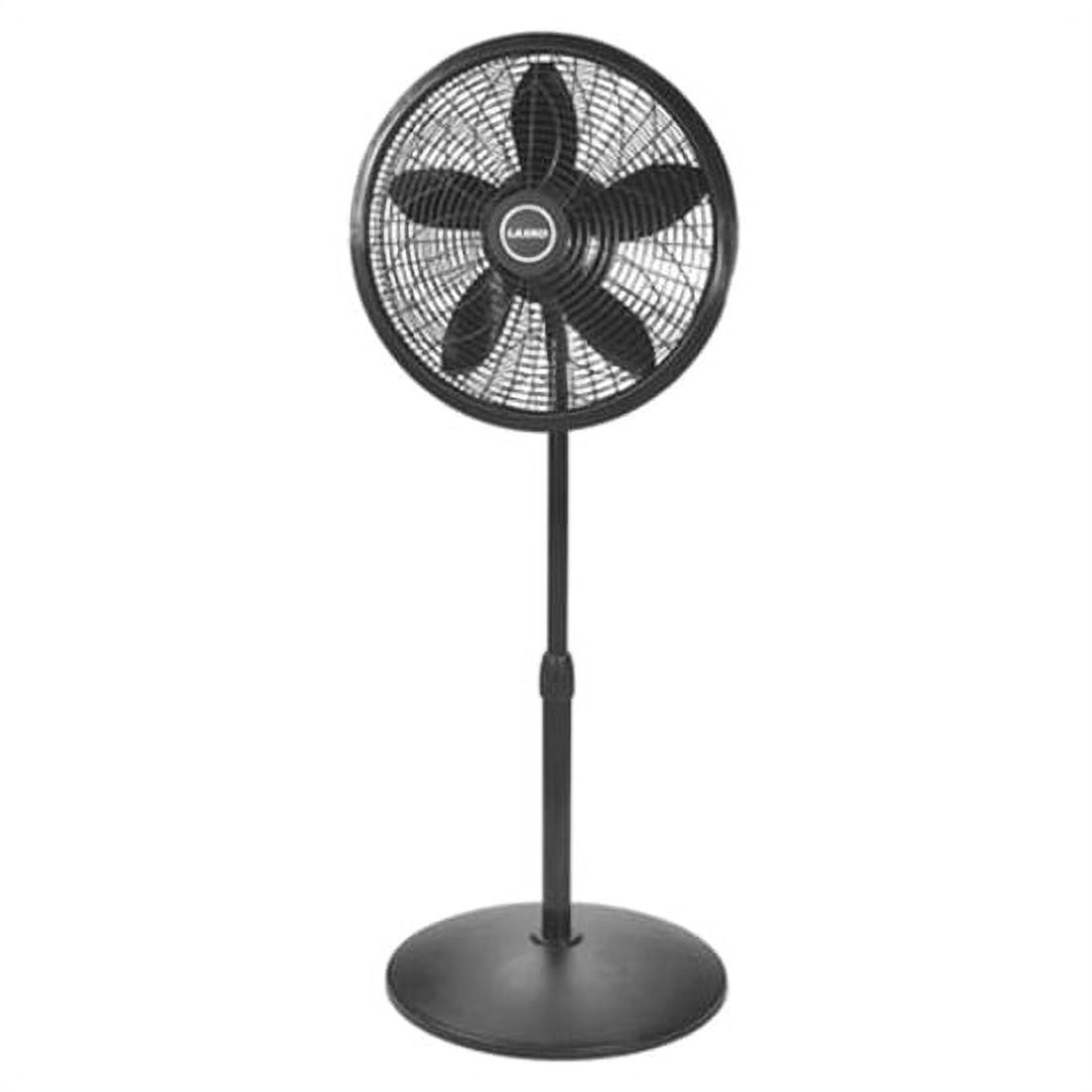 NEW 18 Pedestal Fan Black Indoor Outdoor Living - Walmart.com