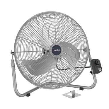 MaxxAir 20 in. High Velocity Floor Fan with 3-Speed, Tilting, Metal ...