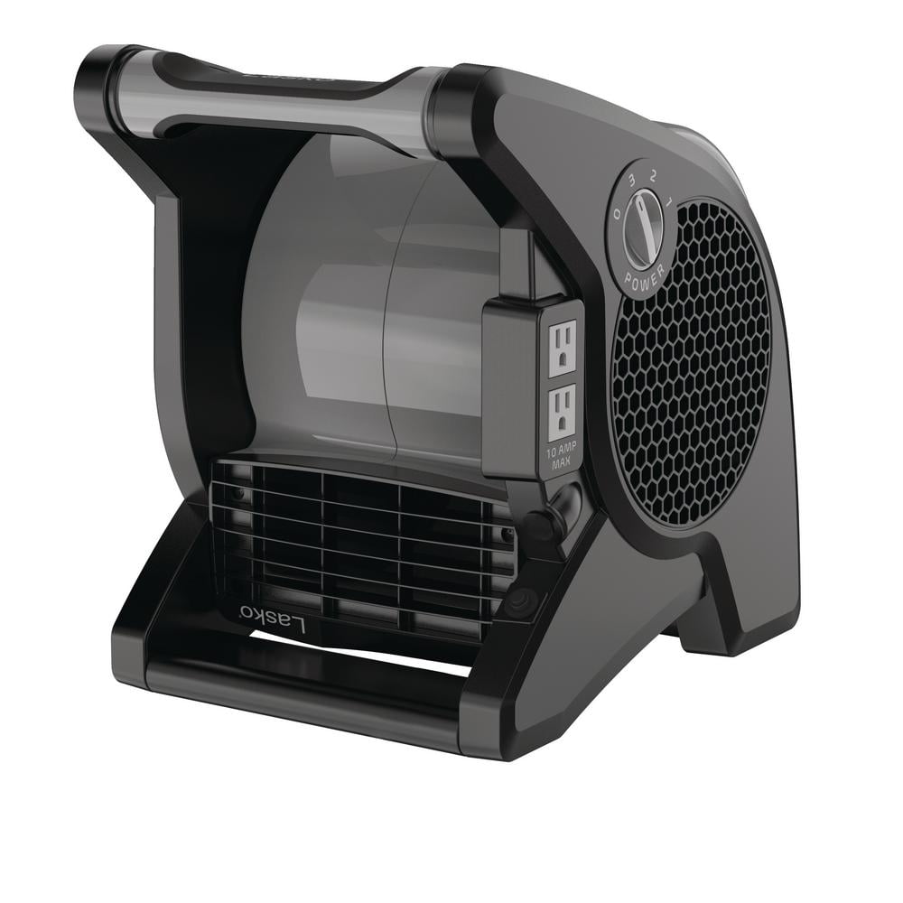 Lasko U15610 Pro-Performance Pivoting Utility Fan - High Velocity ...