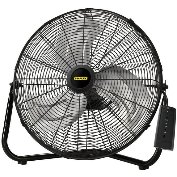 Lasko Stanley Max Performance 20" High Velocity Floor/Wall Mount Fan ...