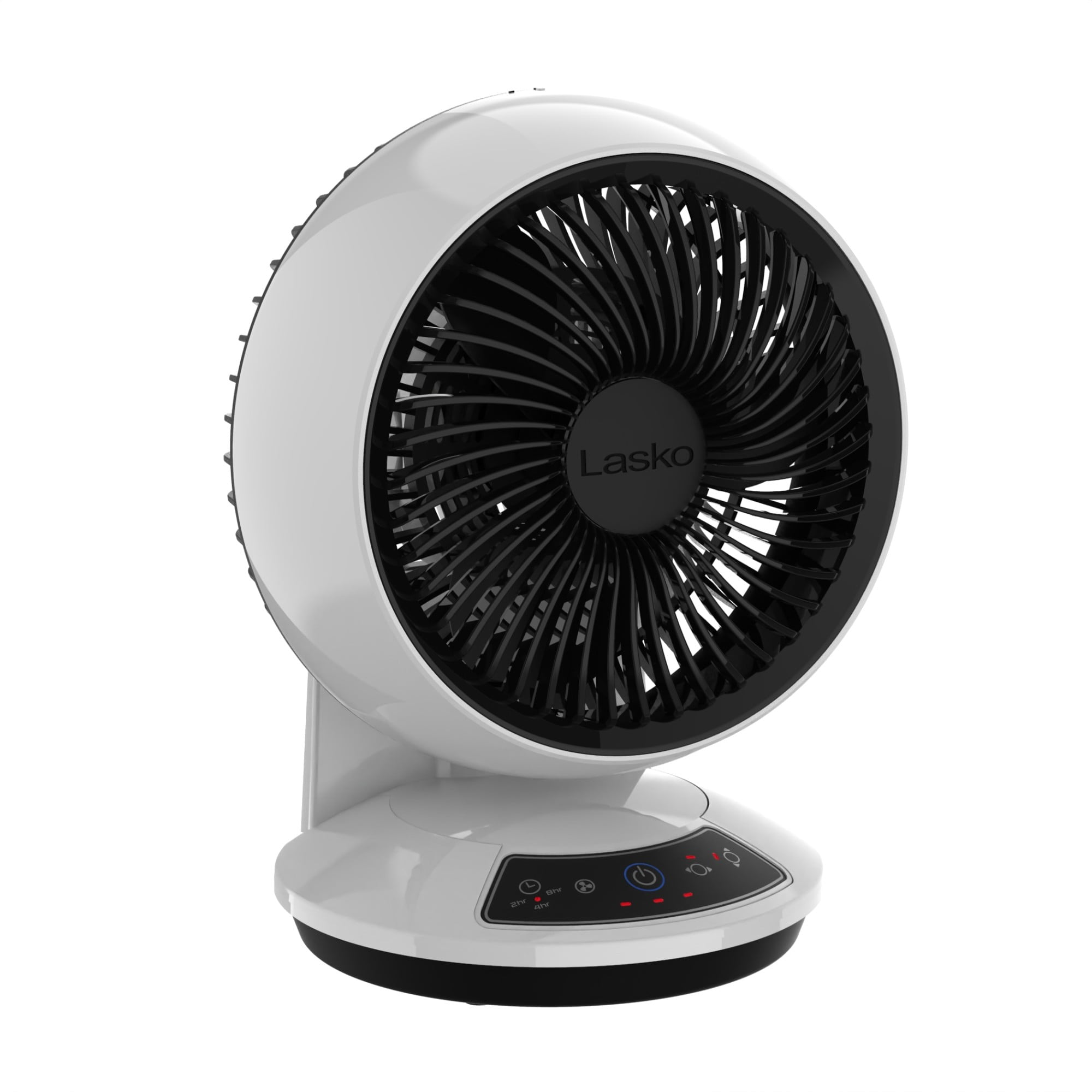 Lasko Whirlwind 7" Orbital Motion 3-Speed Air Circulator Fan, Remote ...