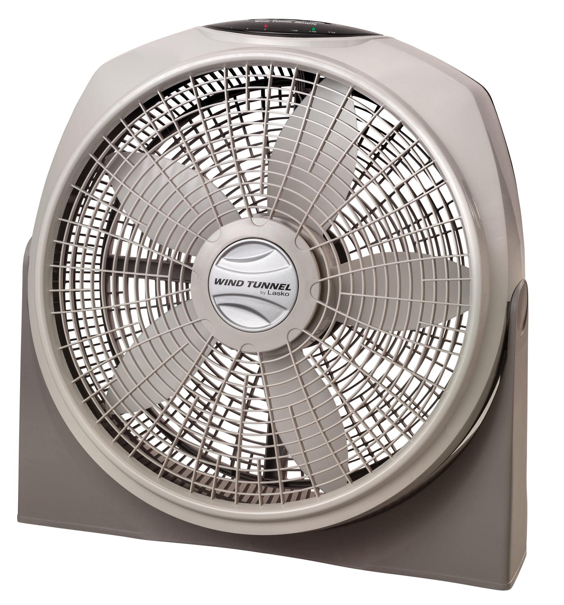 Lasko Wind Tunnel 20" 3-Speed Floor Fan with Remote Control, 24" Height ...