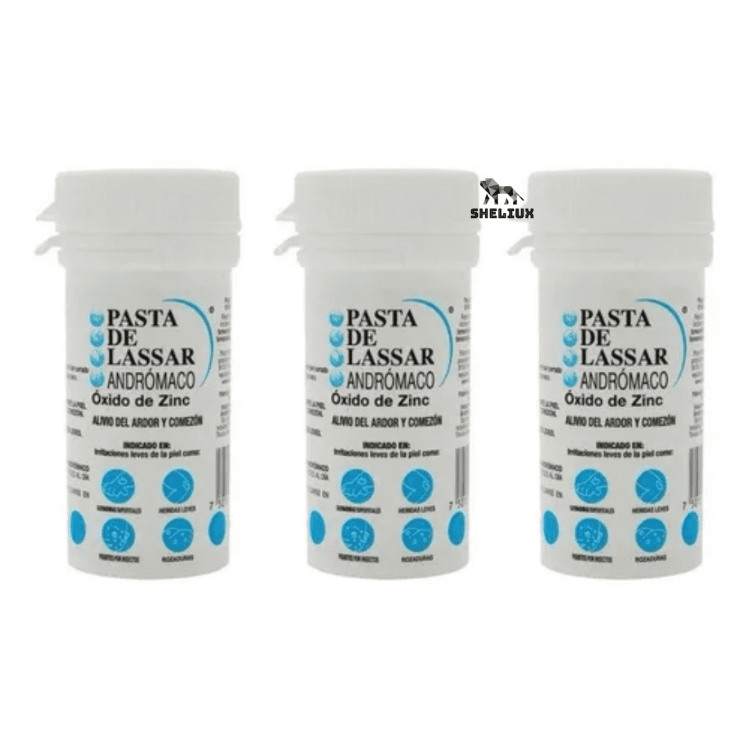 Lassar Paste - Zinc Oxide 25%, 3-Pack (25g each) - Walmart.com