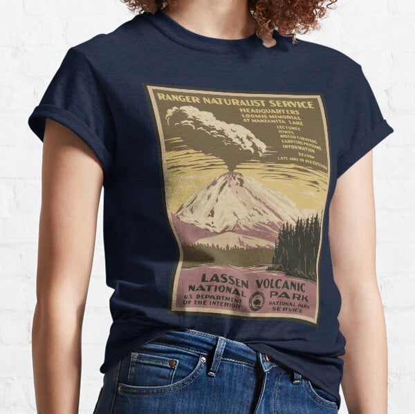 Lassen Volcanic National Park Classic T-shirt - Walmart.com