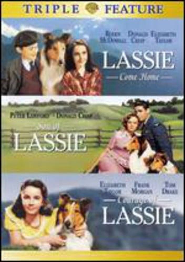 Lassie Come Home / Son of Lassie / Courage of Lassie (DVD) - Walmart.com