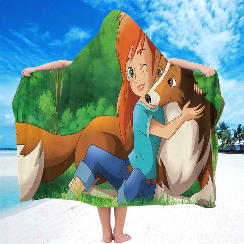Lassie Gifts Beach Towel for Women Girl Or Boys Birthday Inspired Fan ...