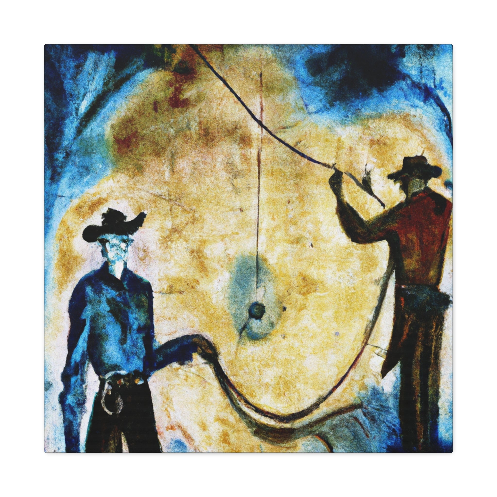 "Lassoed by Impressionism" - Canvas - Walmart.com