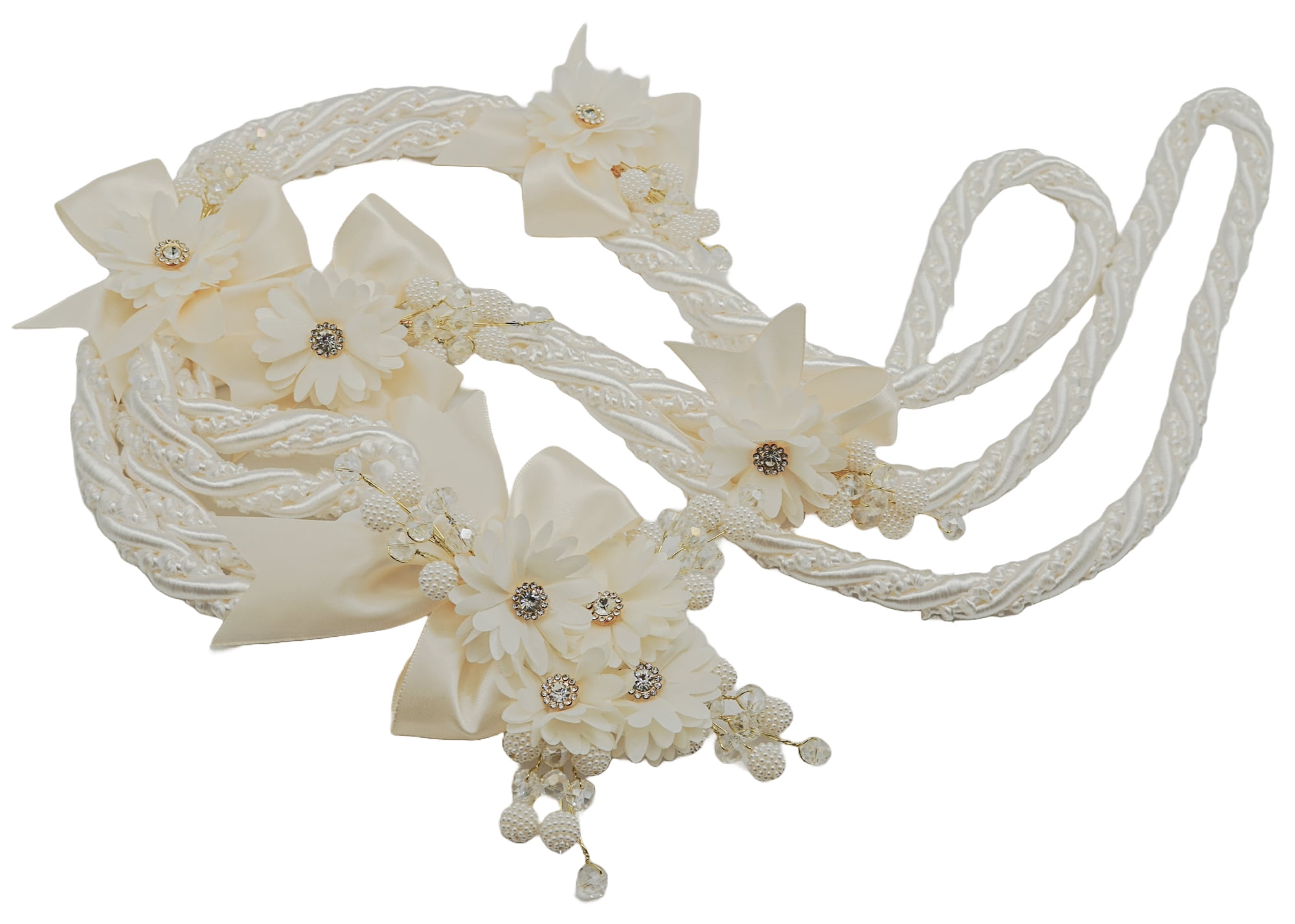 Lassos Boutique Ivory White Wedding Lasso Rope Traditional Lazo Cord ...