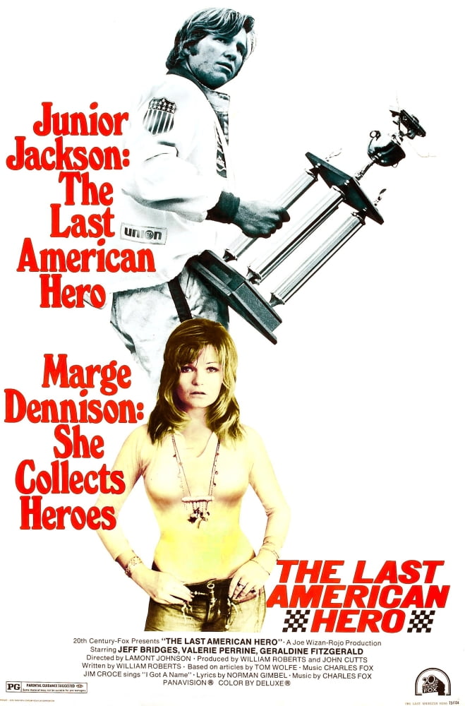The Last American Hero Jeff Bridges (Top) Valerie Perrine 1973 Tm & Copyright 20Th Century Fox ...