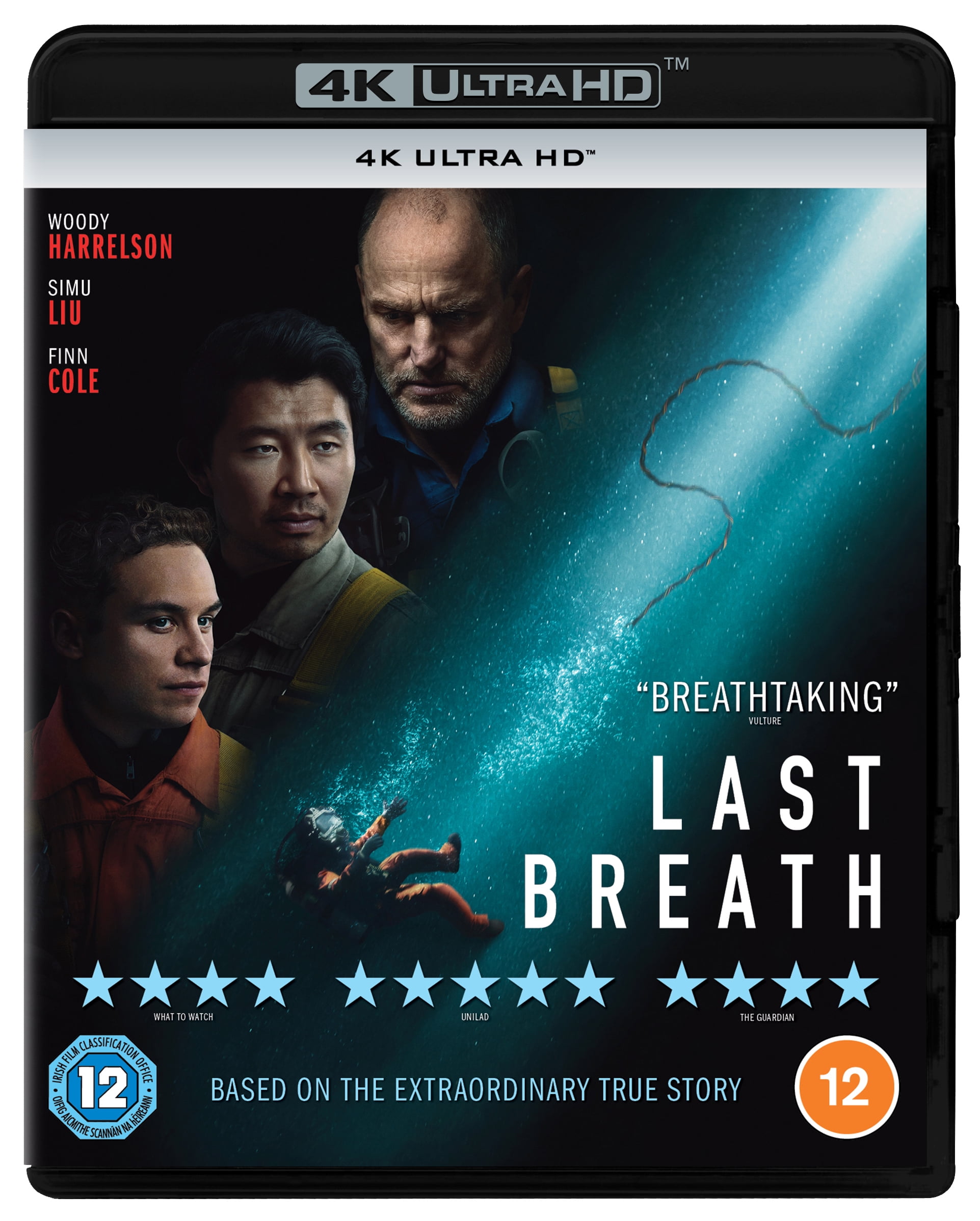 Last Breath (4K Ultra HD) Finn Cole Cliff Curtis Riz Khan Connor Reed ...