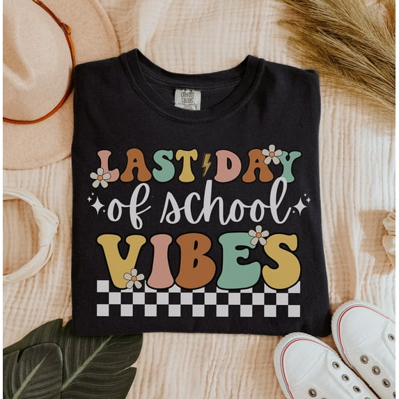 Last Day Of School Retro Shirt, Happy Last Day Of School Shirt, Funny ...