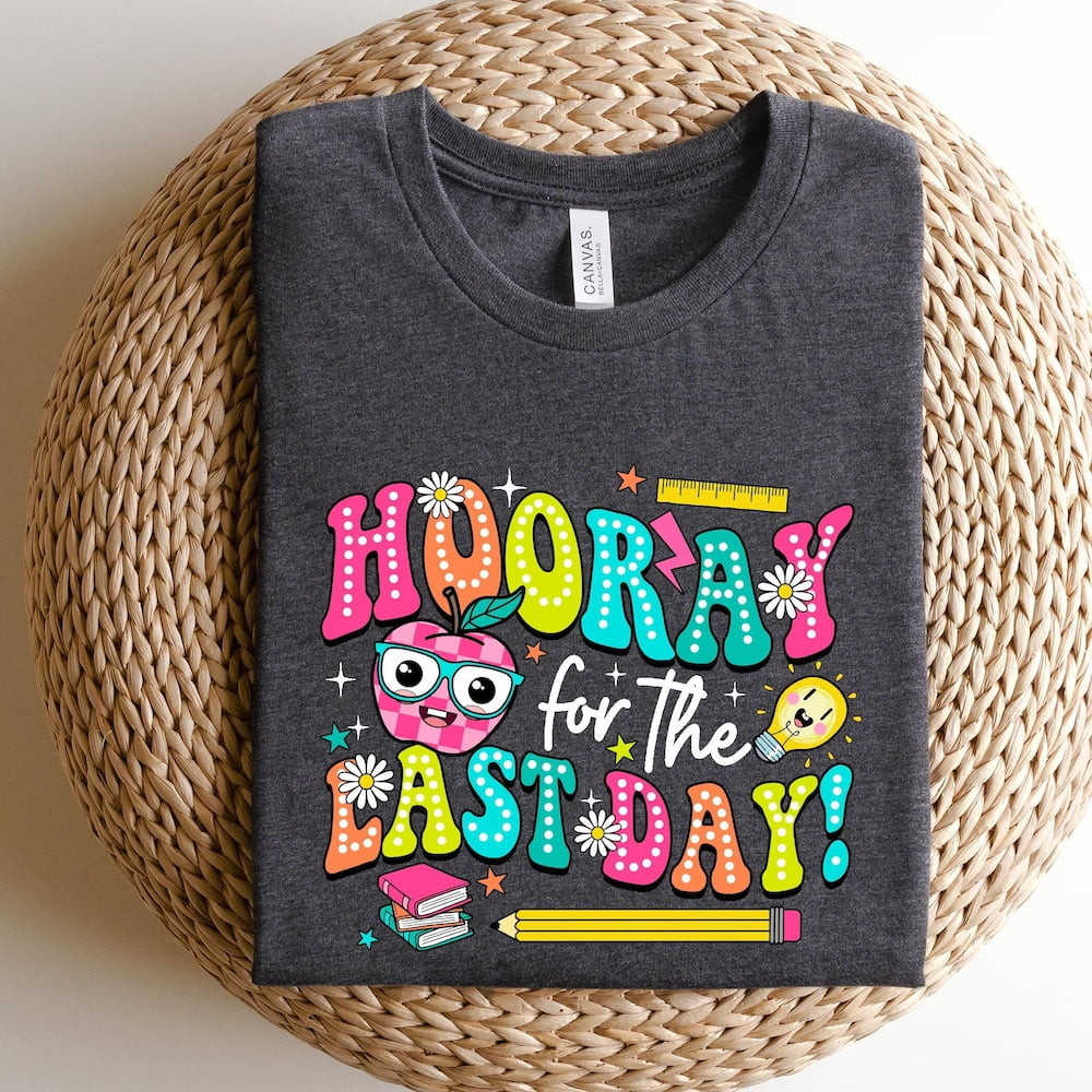 Last Day Of School, Hello Summer Happy Last Day Of School Shirts, End ...