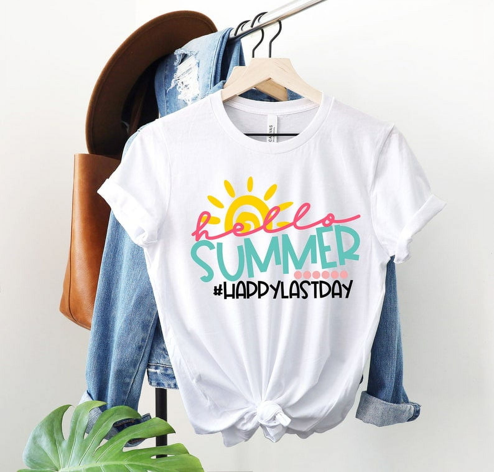 Last Day of School, Hello Summer Happy Last Day of School Shirts, End ...
