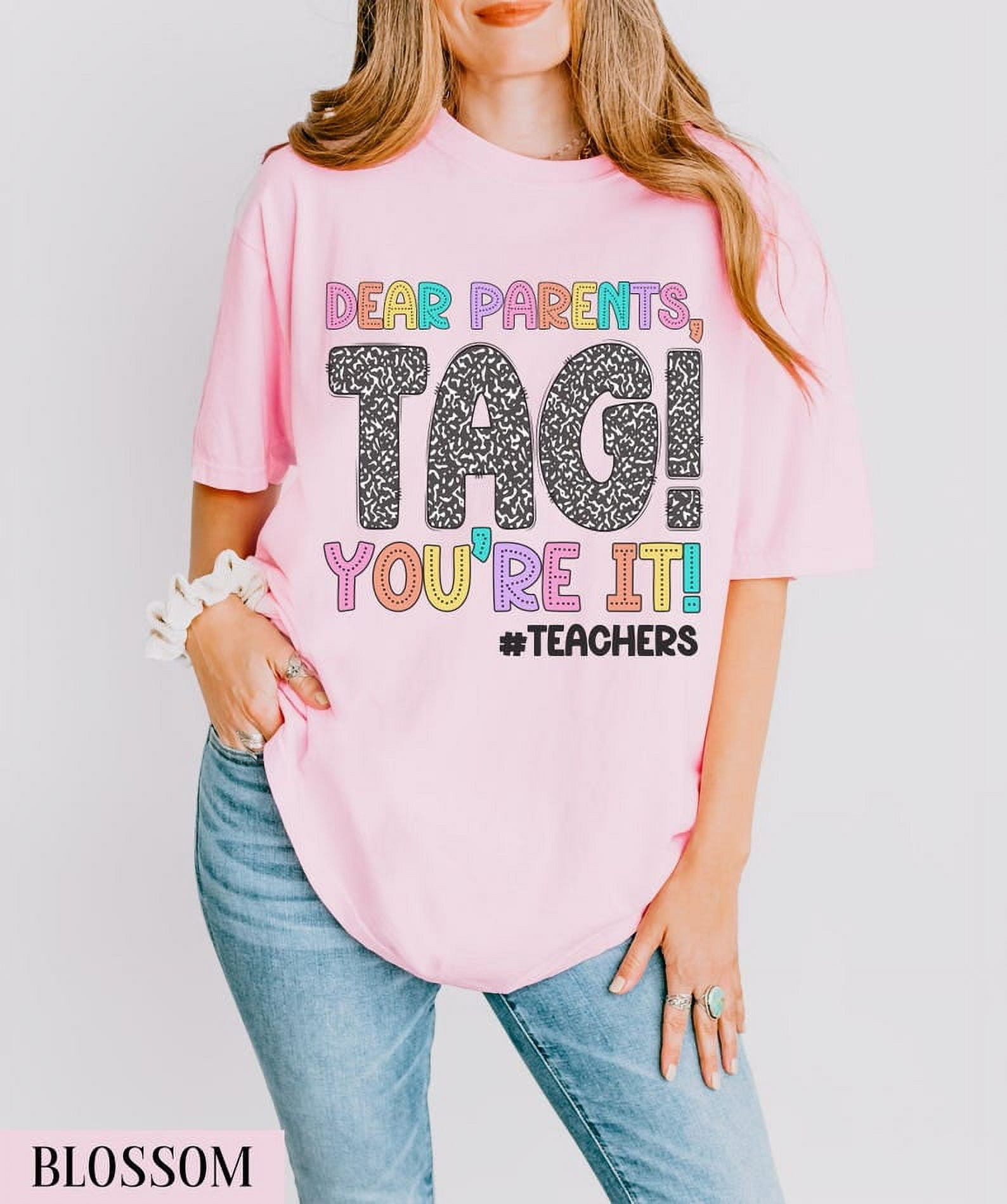 Last Day of School Teacher Shirt, Funny Teacher Tag Youre It T-shirt ...