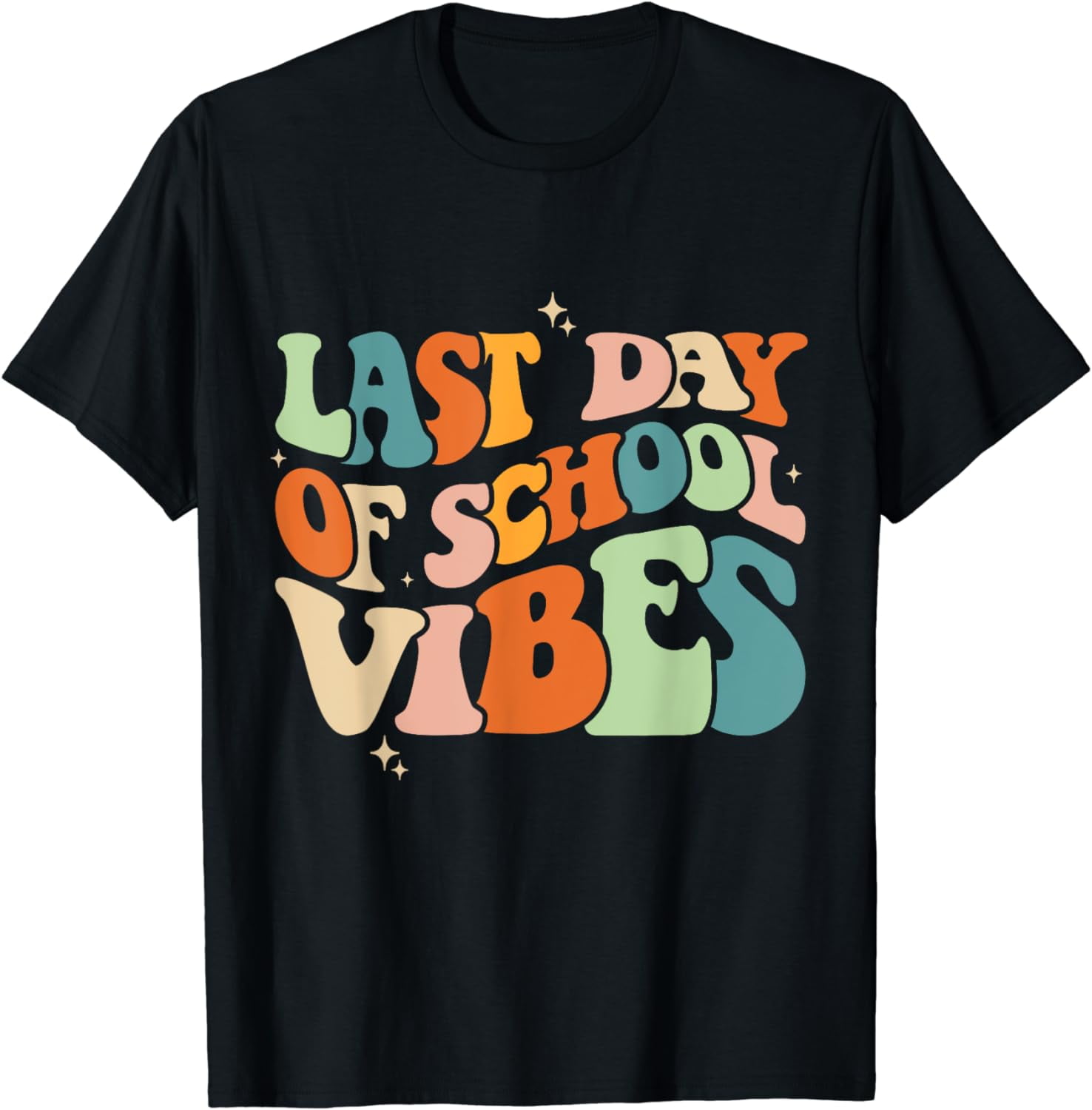 Last Day of School Teacher Shirt Kids Student Graduation Cotton T-Shirt ...