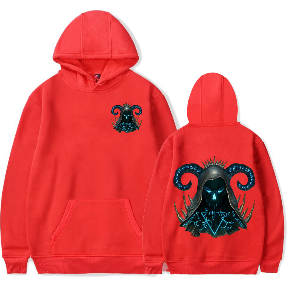 Last Epoch Lich Hoodie Last Epoch Logo Game Merch Unisex Casual Long ...