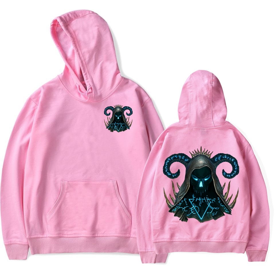 Last Epoch Lich Hoodie Last Epoch Logo Game Merch Unisex Casual Long ...
