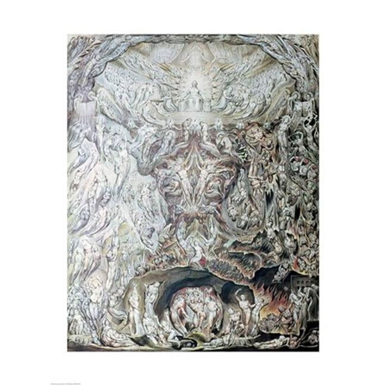 Last Judgement - Poster by William Blake (18x24) - Walmart Business ...