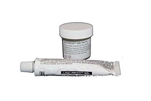 Last Patch Gel 2oz, Exterior Grade, UV Stable Stone Repair Glue for ...