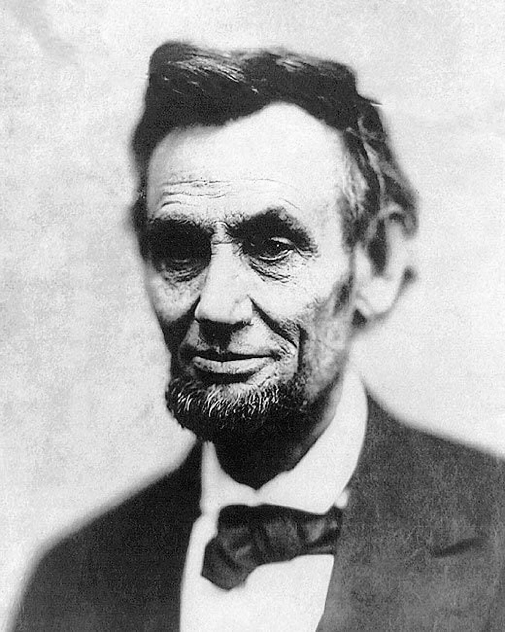 President Abraham Lincoln Last Portrait - 20x30 Inch Laminated Poster ...