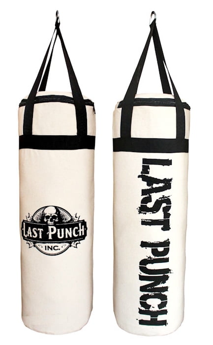 Last Punch Canvas Training & Fitness Pro Boxing Punching Bag with ...