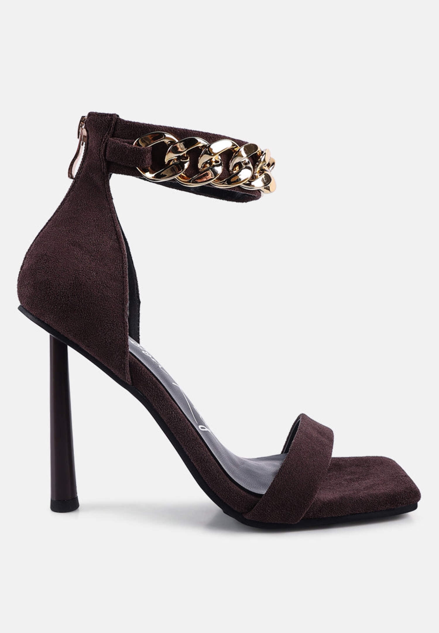 Last Sip Micro Suede High Heel Sandals - Walmart.com