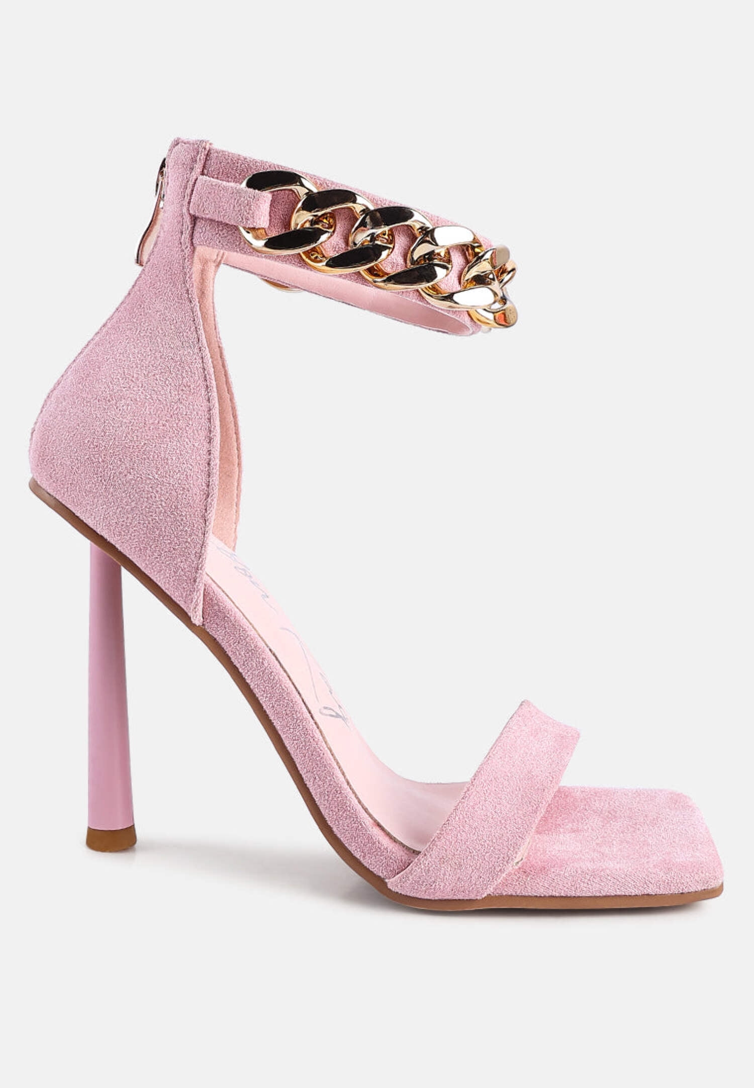 Last Sip Micro Suede High Heel Sandals - Walmart.com