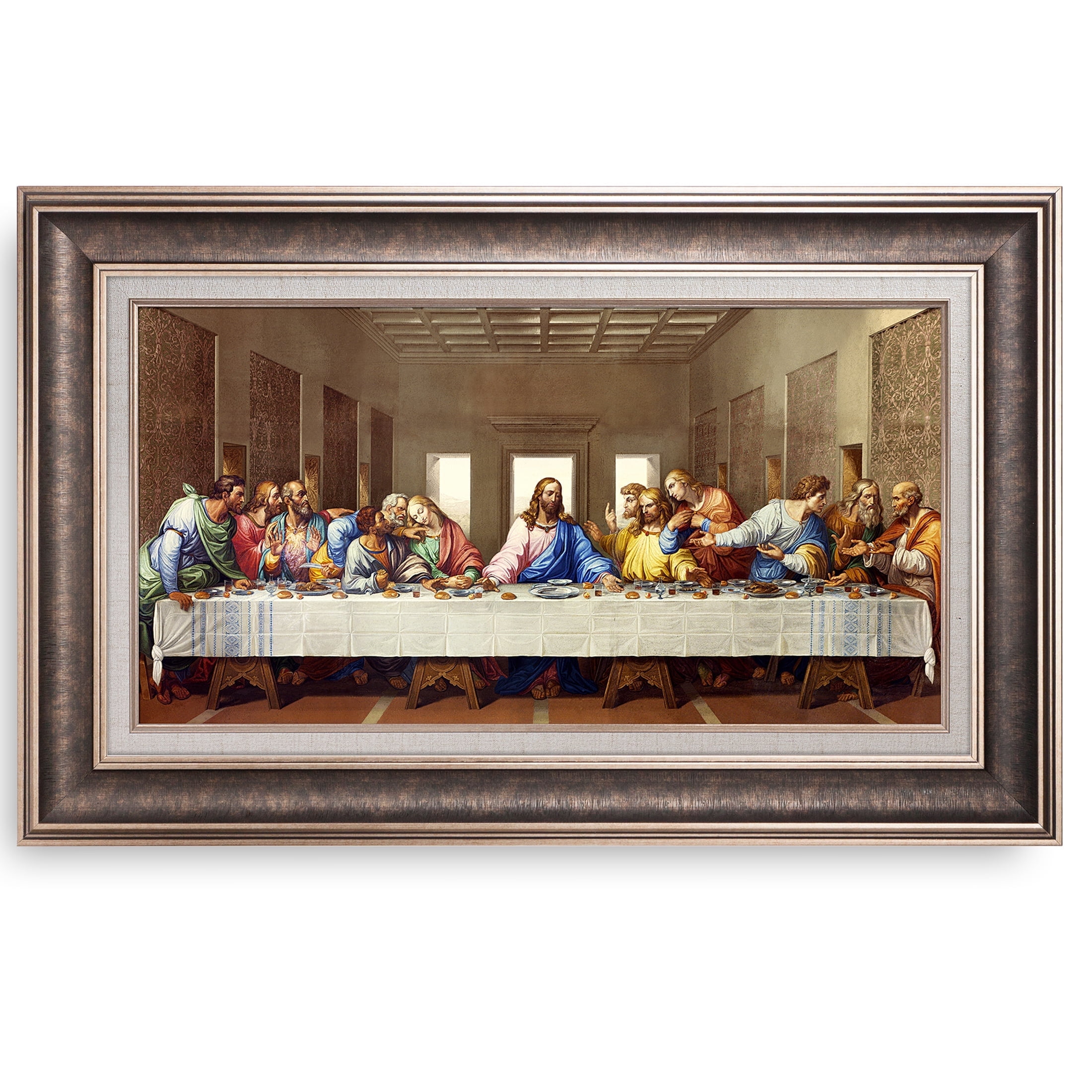 The Last Supper by Da Vinci The World Classic Art Reproductions,Giclee ...