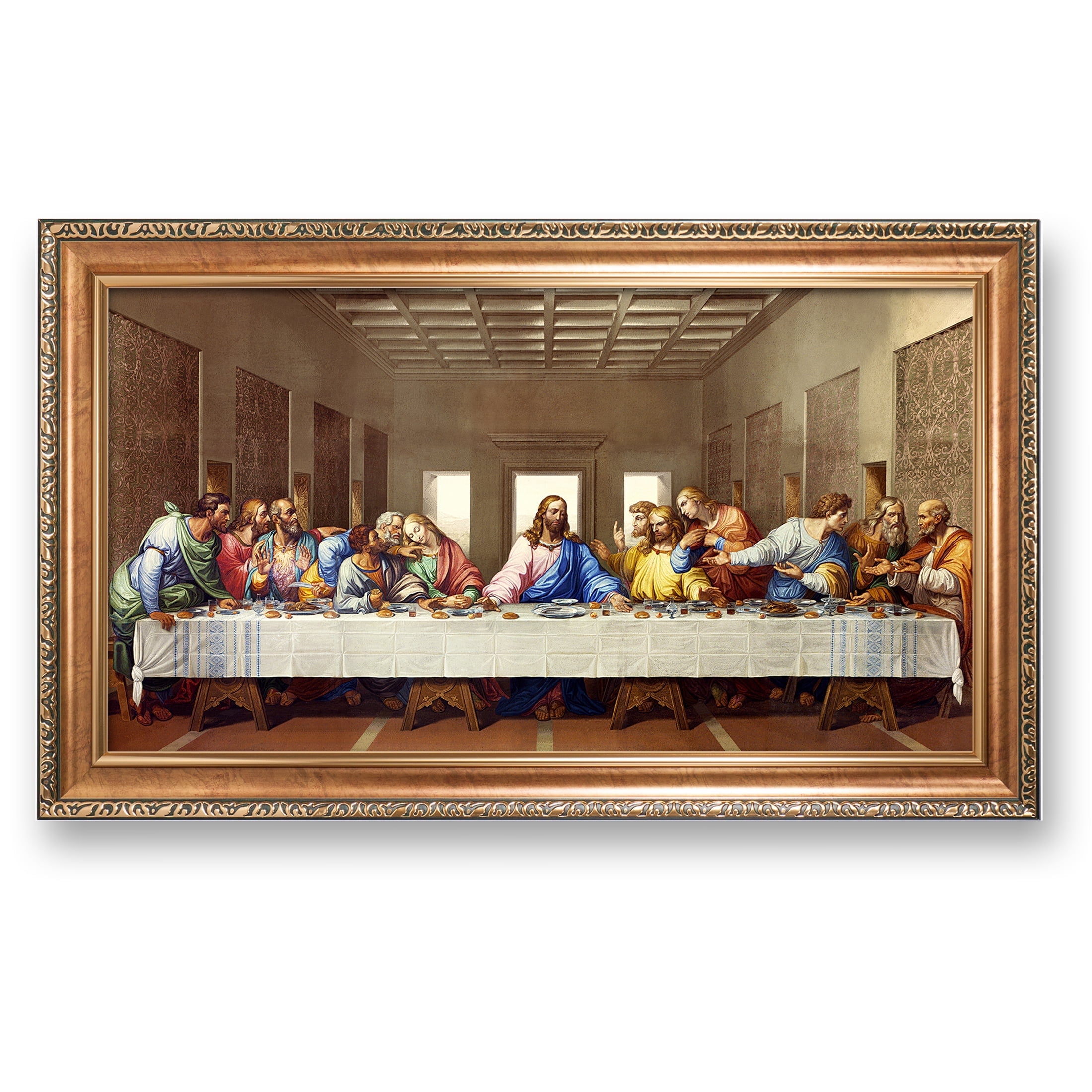 The Last Supper by Da Vinci The World Classic Art Reproductions,Giclee ...