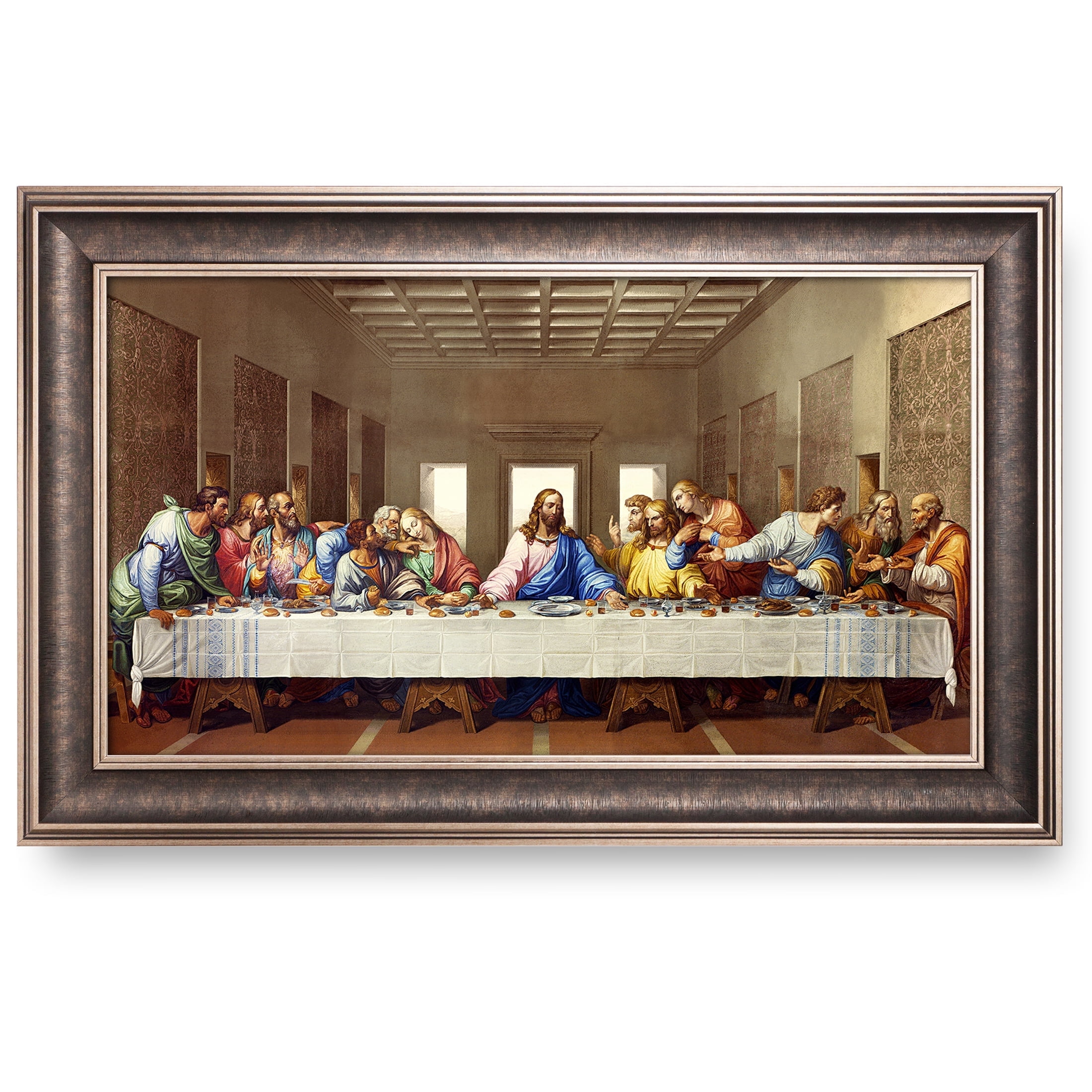 The Last Supper by Leonardo Da Vinci The World Classic Art ...