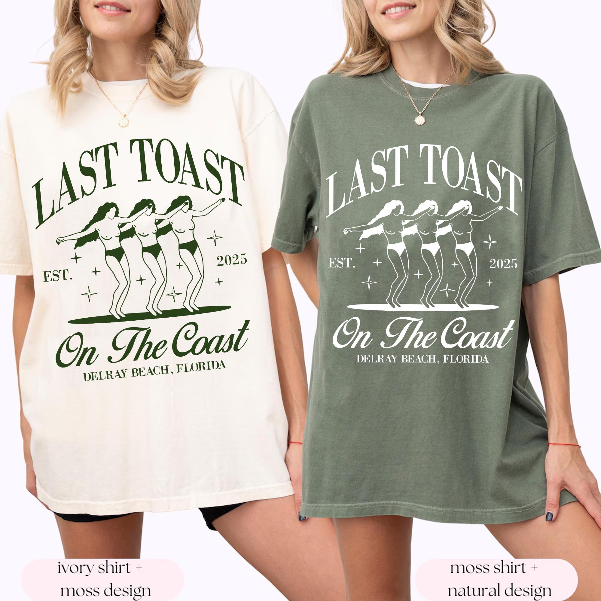 Last Toast on the Coast Bachelorette Shirt – Last Toast Bridal Outfit ...