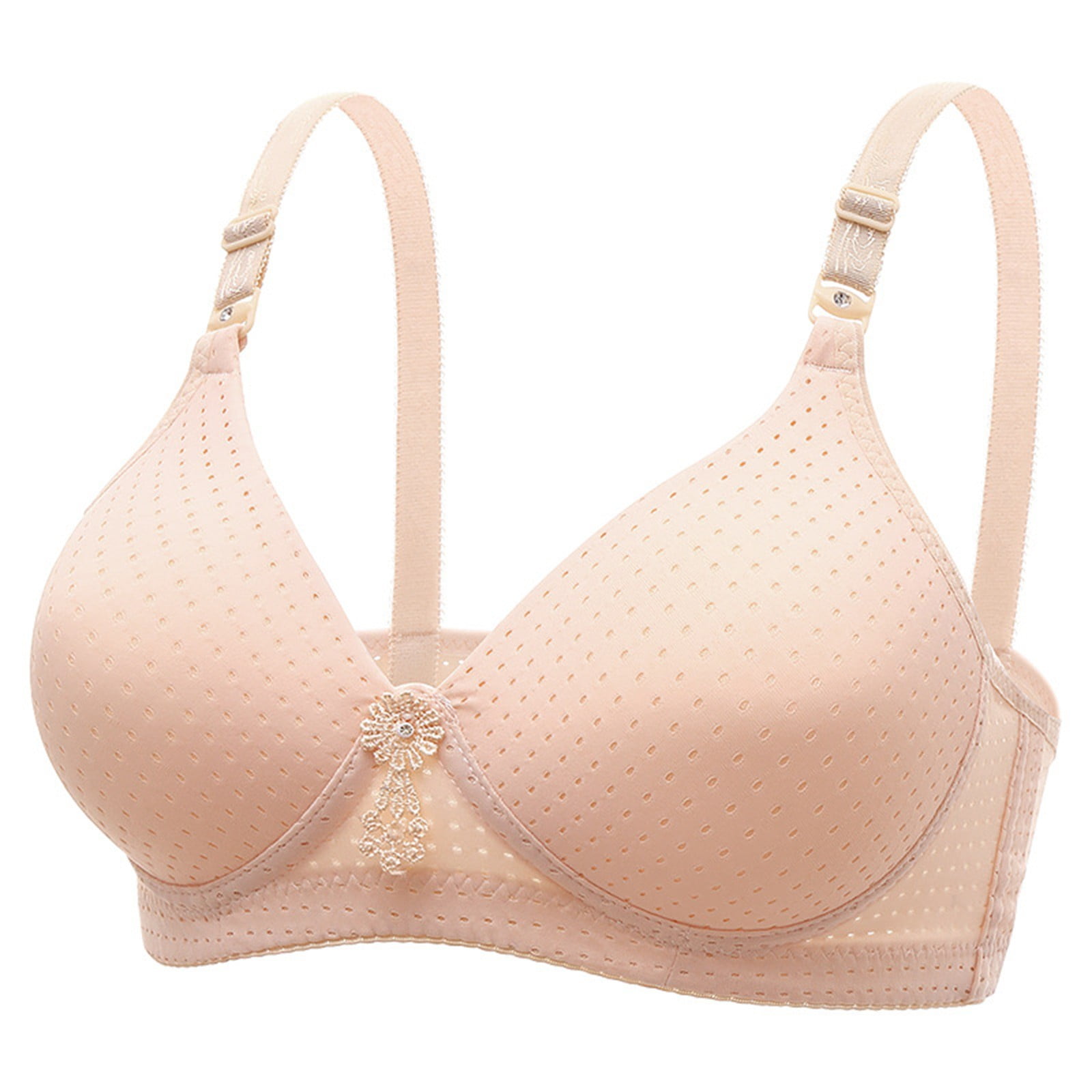 Lastesso Bras For Women No Underwire Push Up Cheeky Comfort Full
