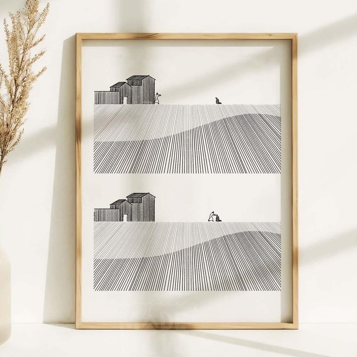 The Lastupper Watercolour Painting, Fall Decor,Ketches, Bible Wall Art, Bible Verse Print ...