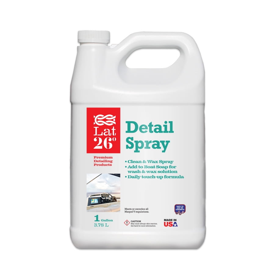 Lat 26 Detail (Wax) Spray - Gallon - Walmart.com