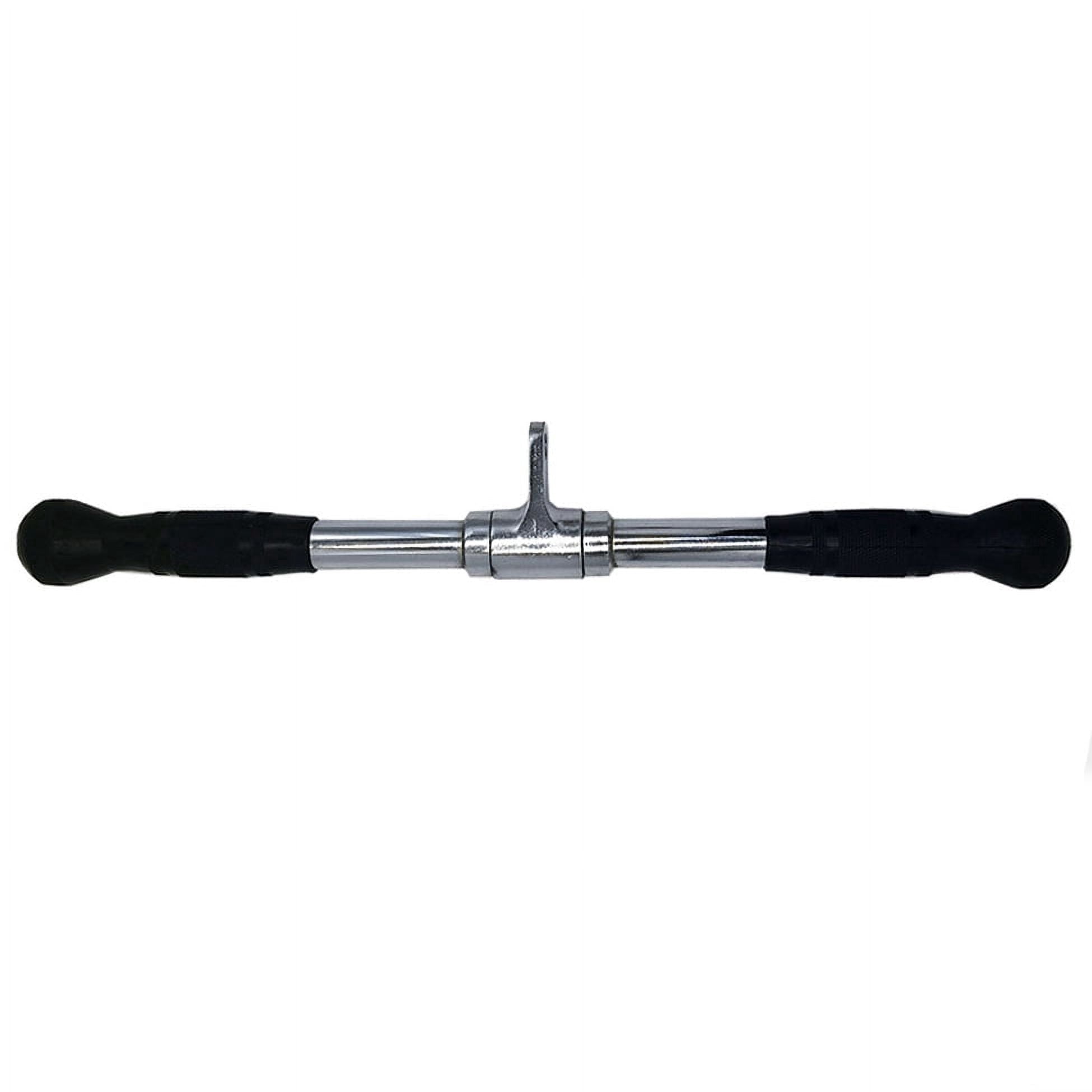 qibylift Heavy Duty Steel Lat Bar, Cable Machine Attachment Curl ...
