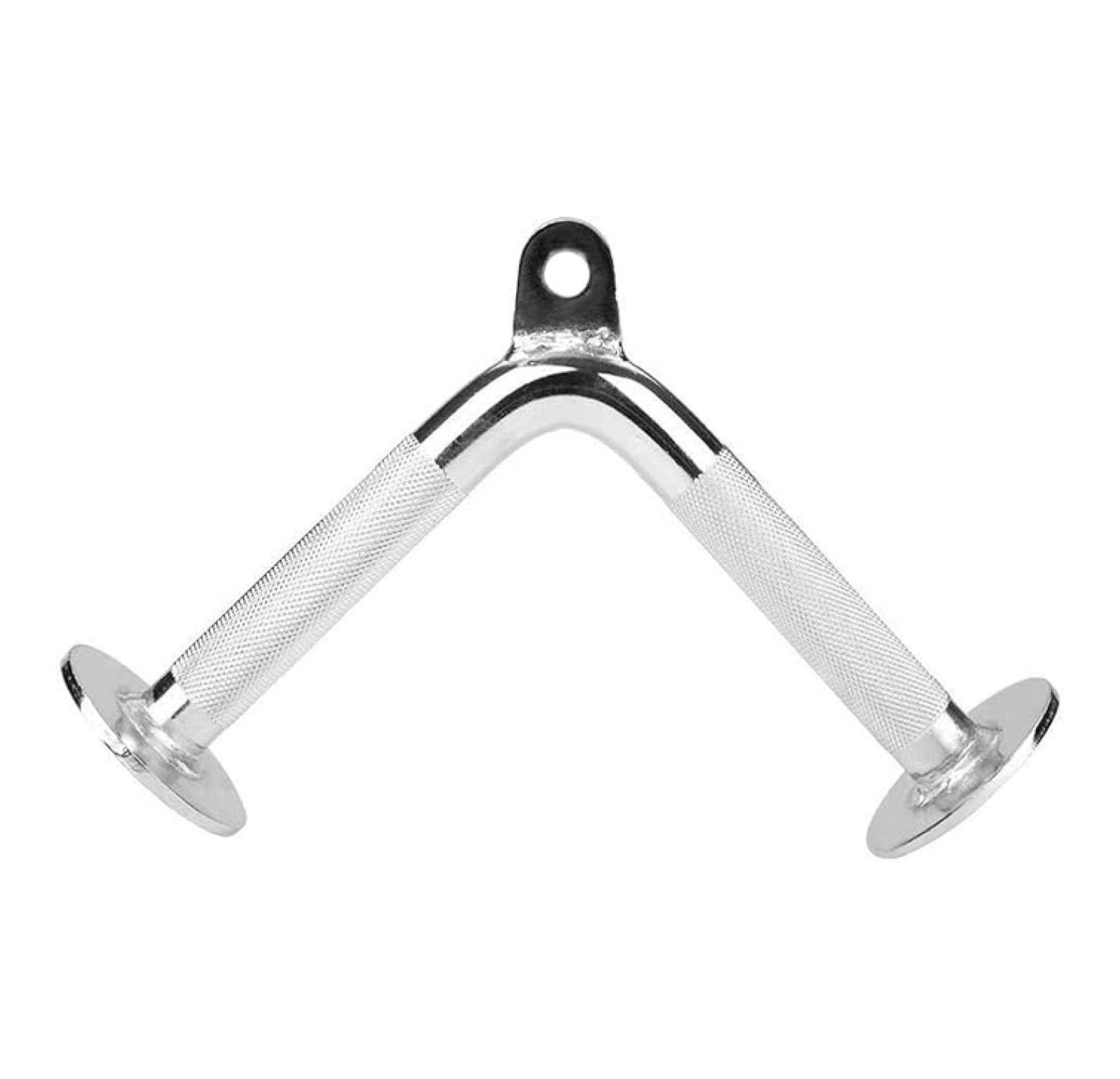 Lat Machine Accessory Pull Down Metal Tricep Bar Single Handgrip V ...