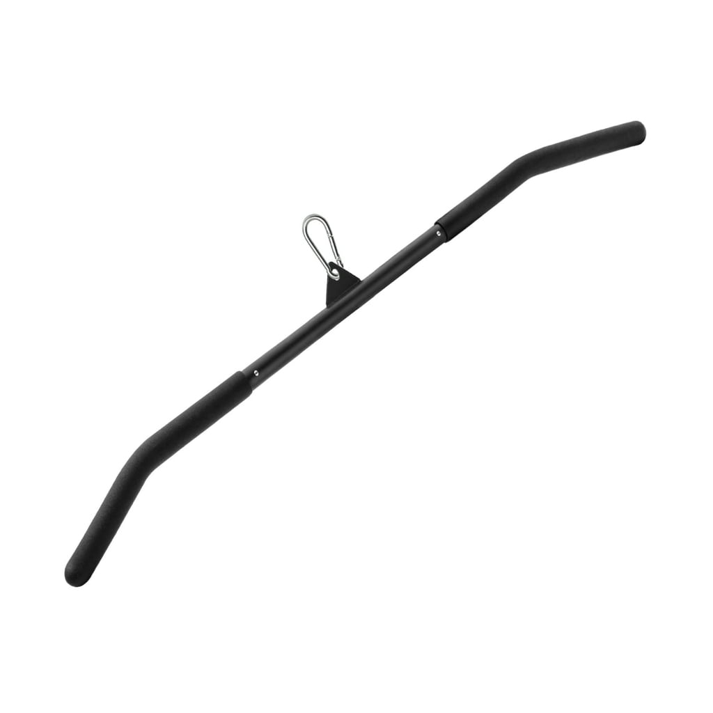 Lat Pull Down Rod Cable Machine Attachment Biceps Back Strength Workout ...